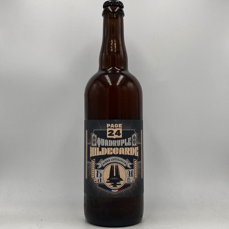 Bière quadruple Hildegarde 75cl | Click And Beers